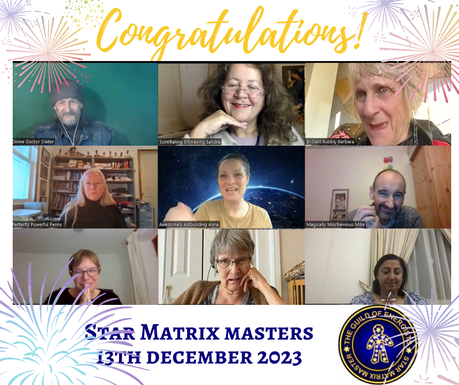 Event Report: Star Matrix Master with Sandra Hillawi with Sandra Hillawi - Zoom Online ...